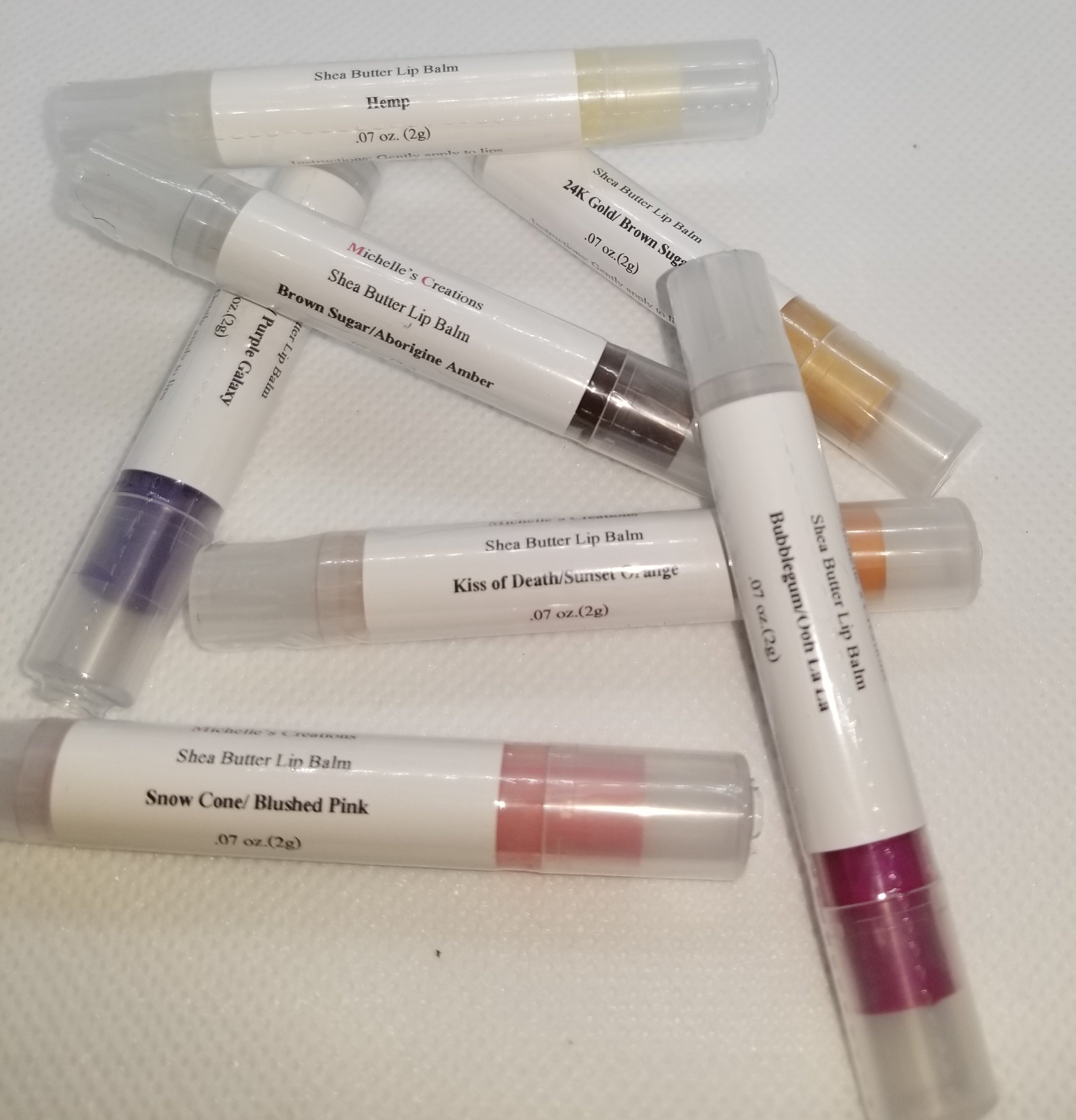 Shea Butter Lip Balms & Lip Scrubs – Michelle's Creations L.L.C.